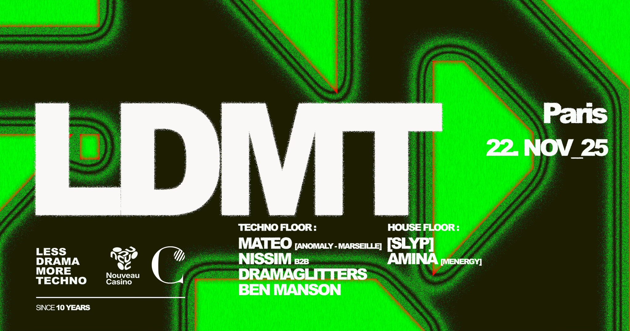 🔗 Less Drama More Techno [think global, dance local]